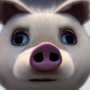 ESL Short Stories for Kids: Puddles, the Brave Pig