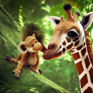 ESL Short Stories for Kids: Gerald, The Jolly Giraffe