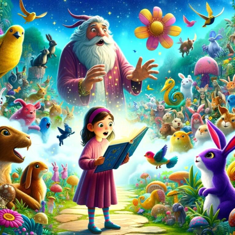 ESL Short Stories for Kids: Amy and the Magic Book