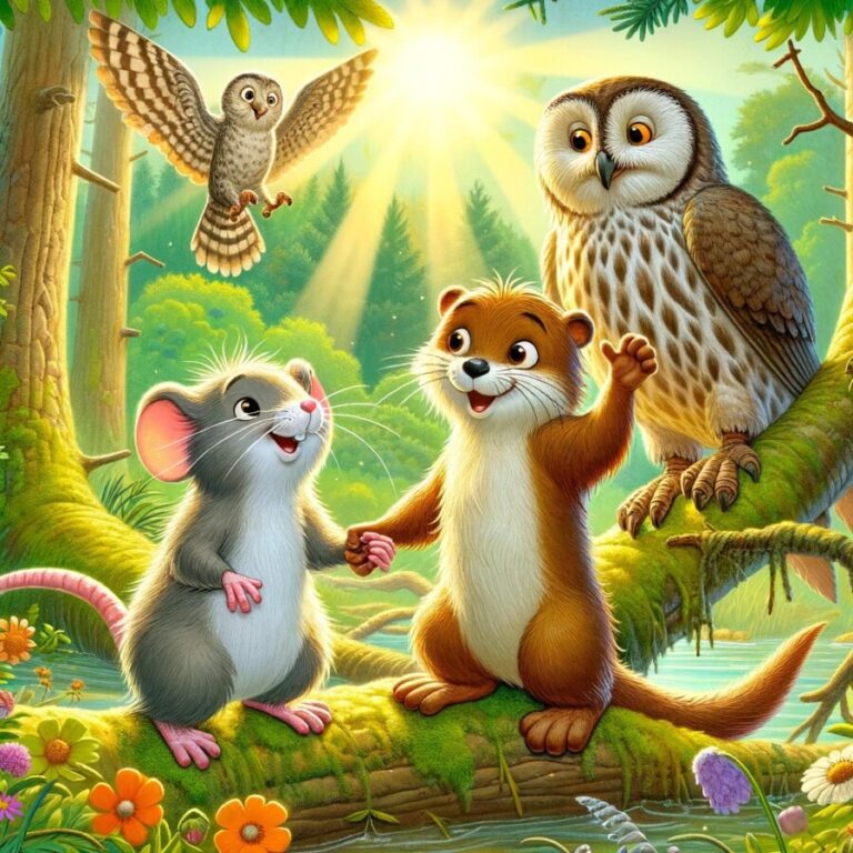 ESL Short Stories for Kids: The Adventures of Molly Mouse