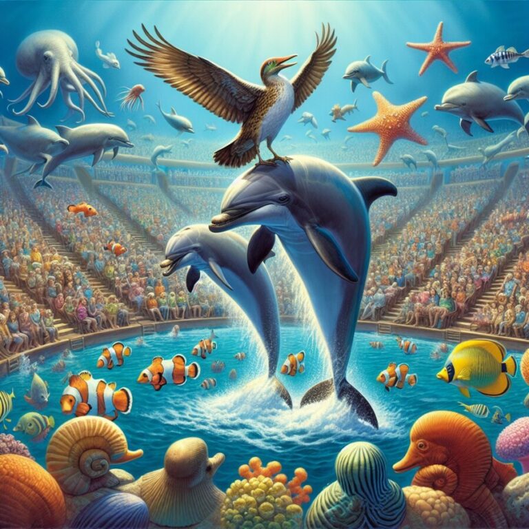 ESL Short Stories for Kids: The Dolphin's Dance