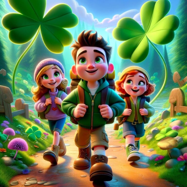 ESL Short Stories for Kids: The Four Leaf Clover Quest