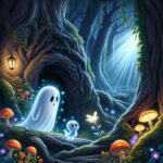 ESL Short Stories for Kids: The Little Ghost Who Was Afraid of the Dark