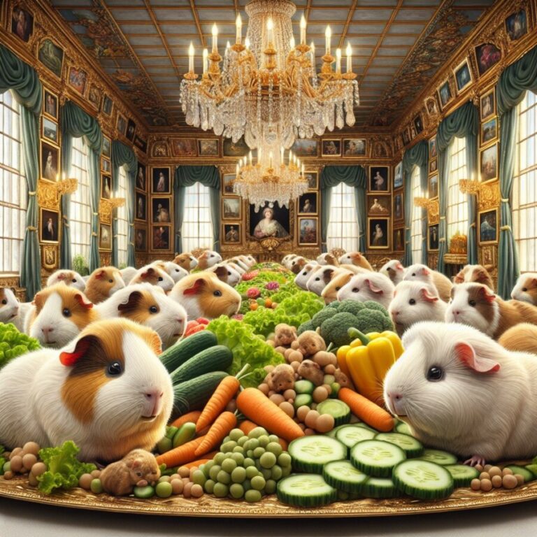 English Newsroom: Guinea Pigs Live in Fancy House with Room Service