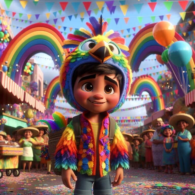 ESL Short Stories for Kids: The Carnival of Colors