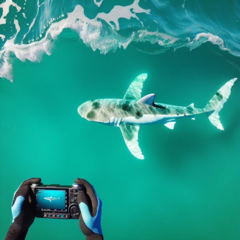 English Newsroom: Carlos Finds Special White Baby Shark with Flying Camera