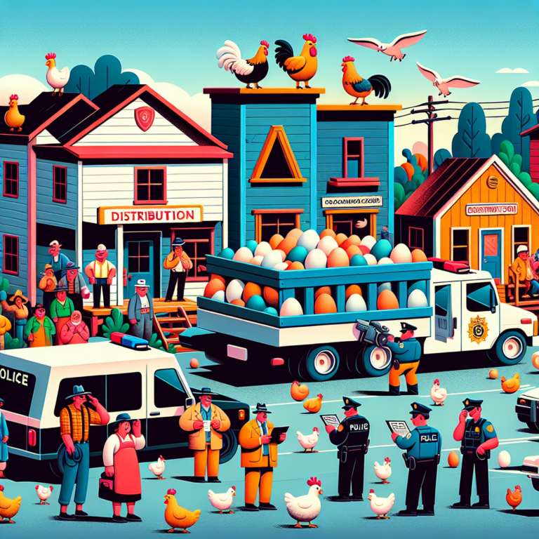 English Newsroom: Egg Thief Steals 100,000 Eggs in Pennsylvania